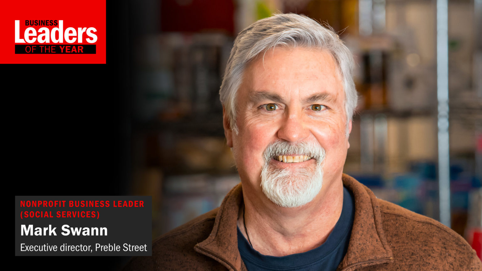 Nonprofit Business Leader of the Year: Mark Swann leads Preble Street ...